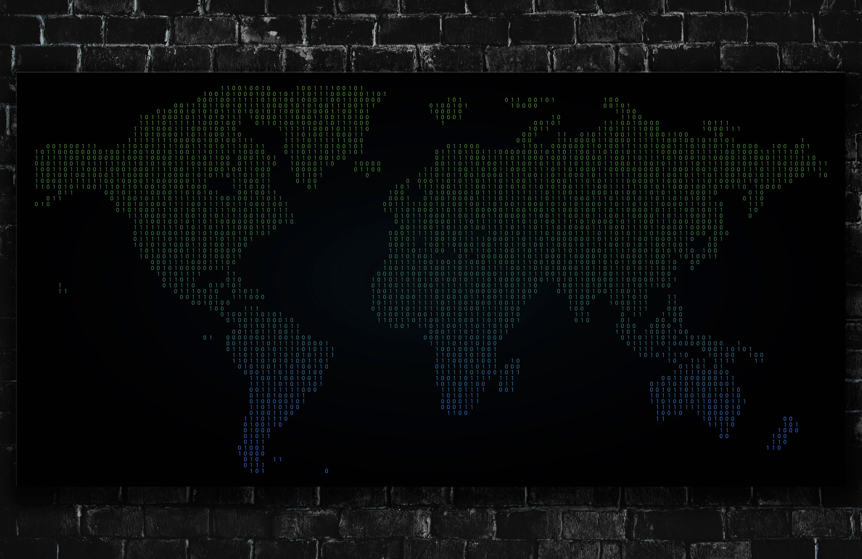 Binary Code World Map Binary Code Wall Decor World Map Wall - Etsy UK Binary Code World Map Binary Code Wall Decor World Map Wall - Etsy UK