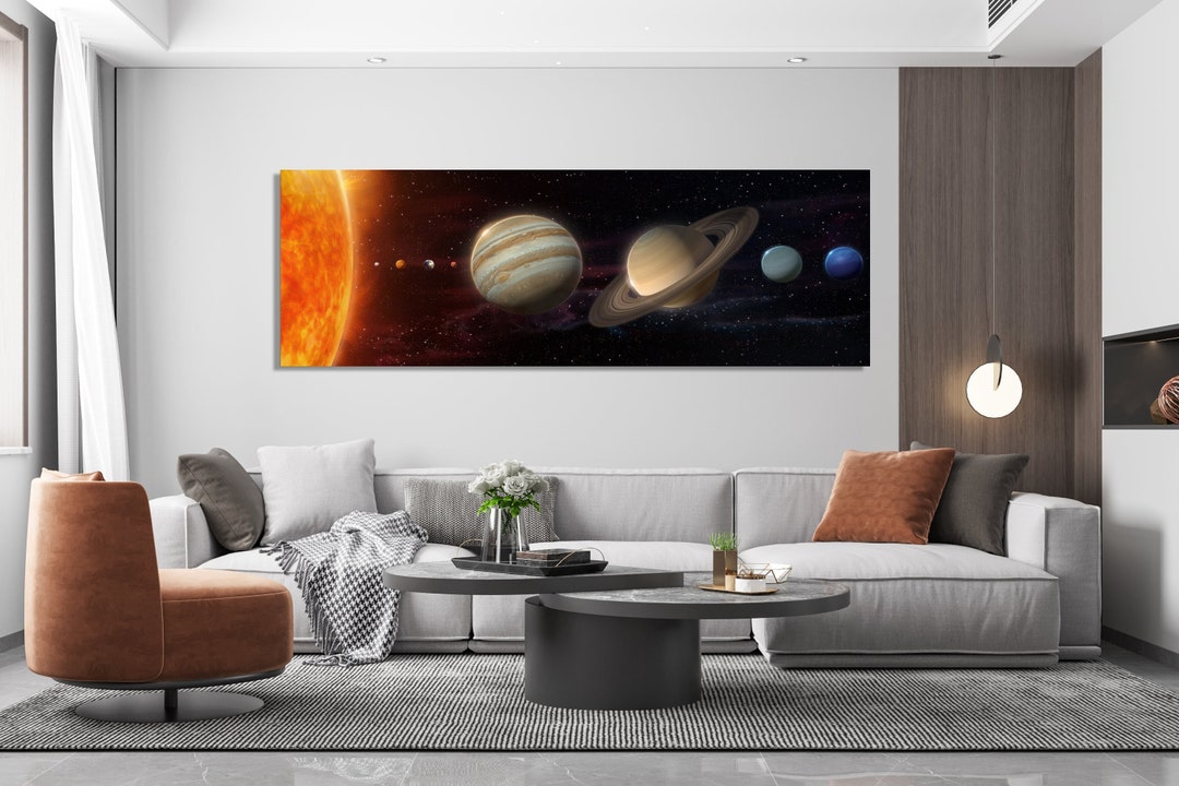 Solar System Decor, Planets Print, Space Wall Decor, Universe Print ...