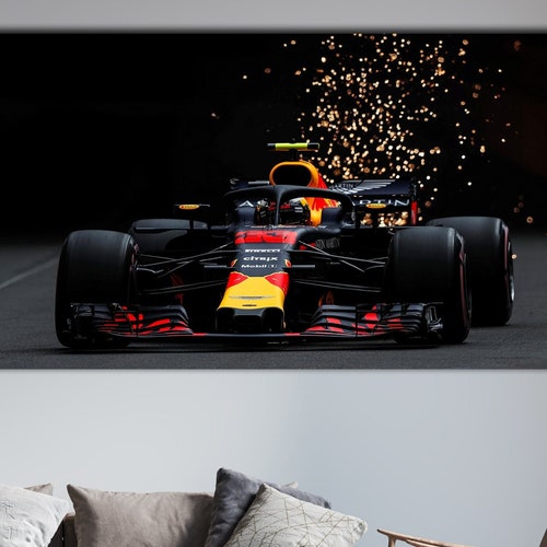 Formula 1 Canvas Print Racing Wall Art Man Cave Decor F1 - Etsy