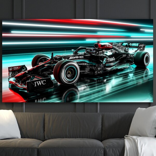 Formula 1 Wall Art - Etsy