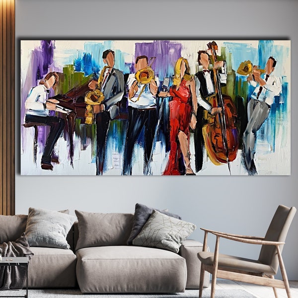 Abstract Music Art - Etsy