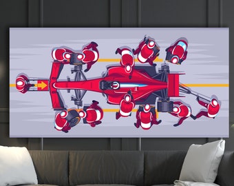 Pit Stop Decor | Etsy