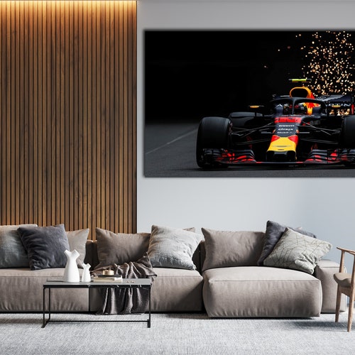 Formula 1 Canvas Print Racing Wall Art Man Cave Decor F1 - Etsy