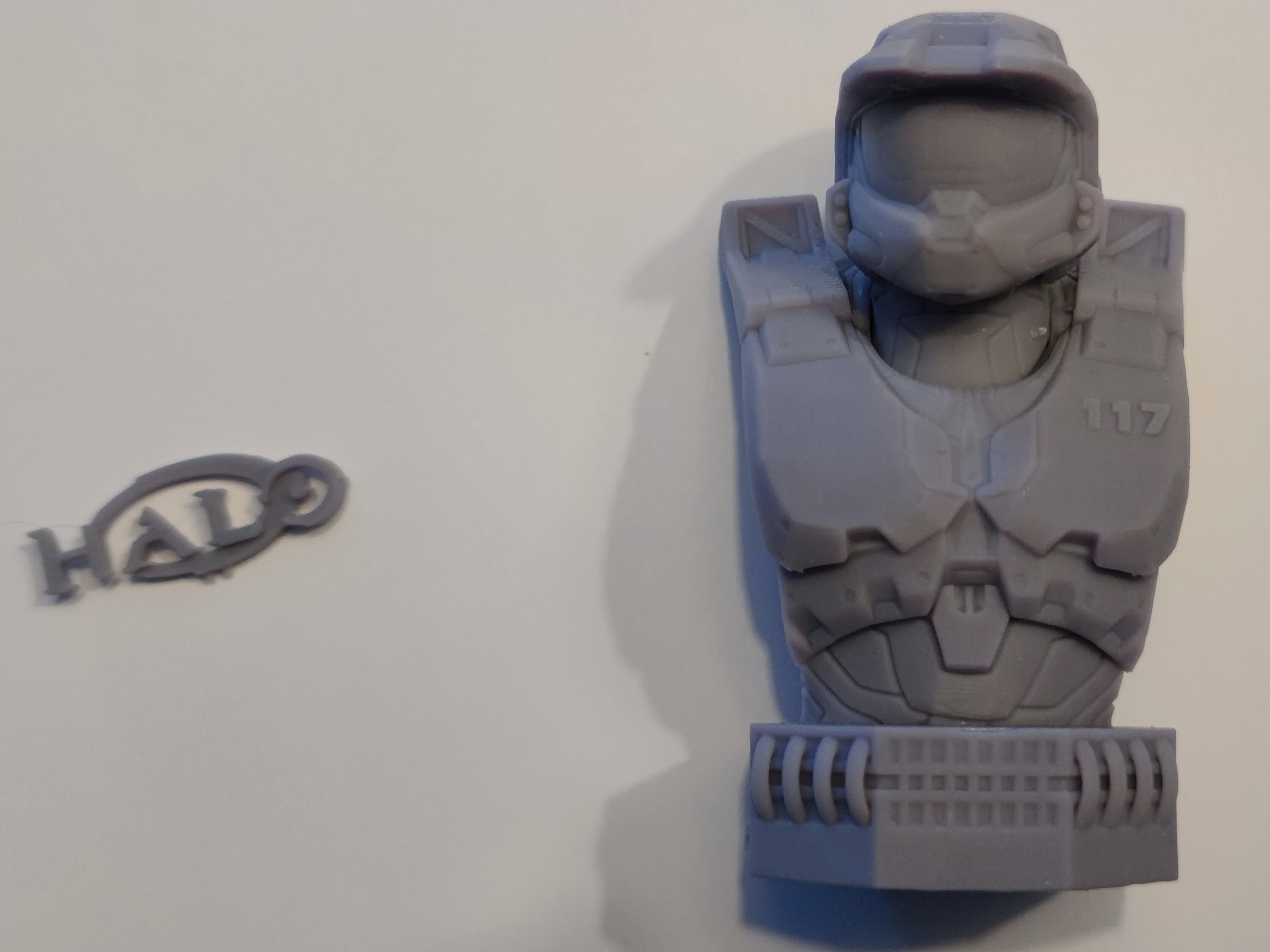Master Chief Scale Resin Bust Fanart Collectible by Sanix 3D Perfect ...