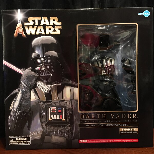 Darth Vader Model Kit - Etsy