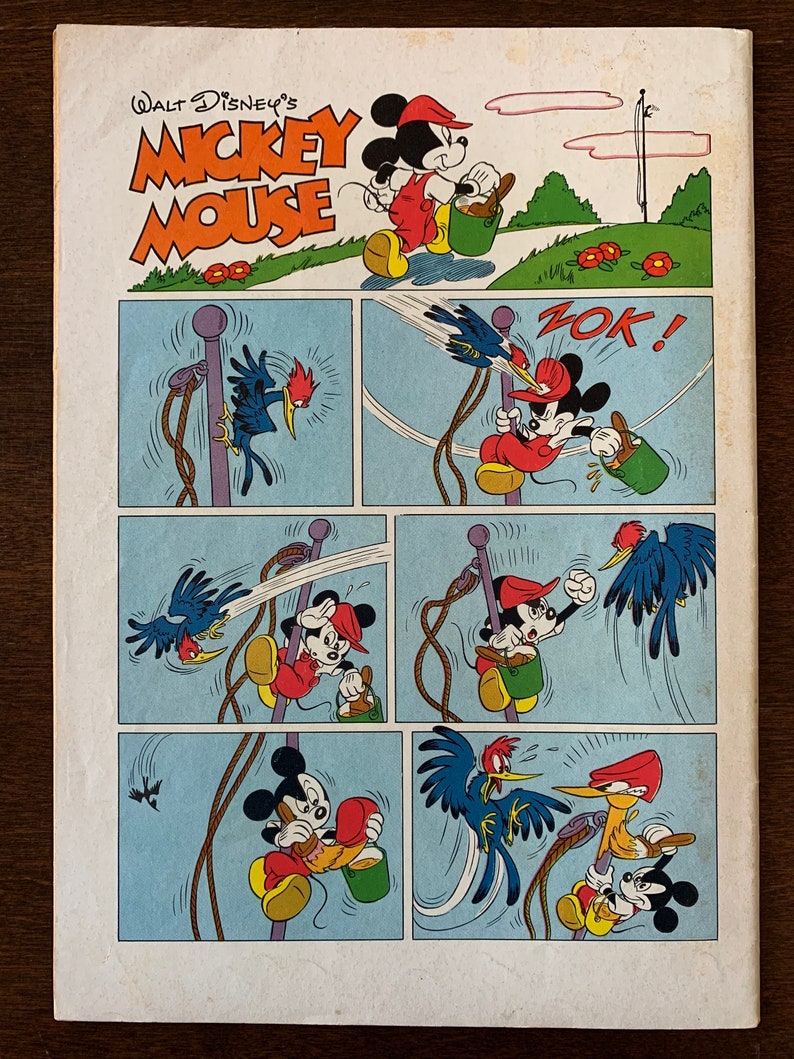Walt Disney's Mickey Mouse 33 Dell Comics 1954 - Etsy Australia