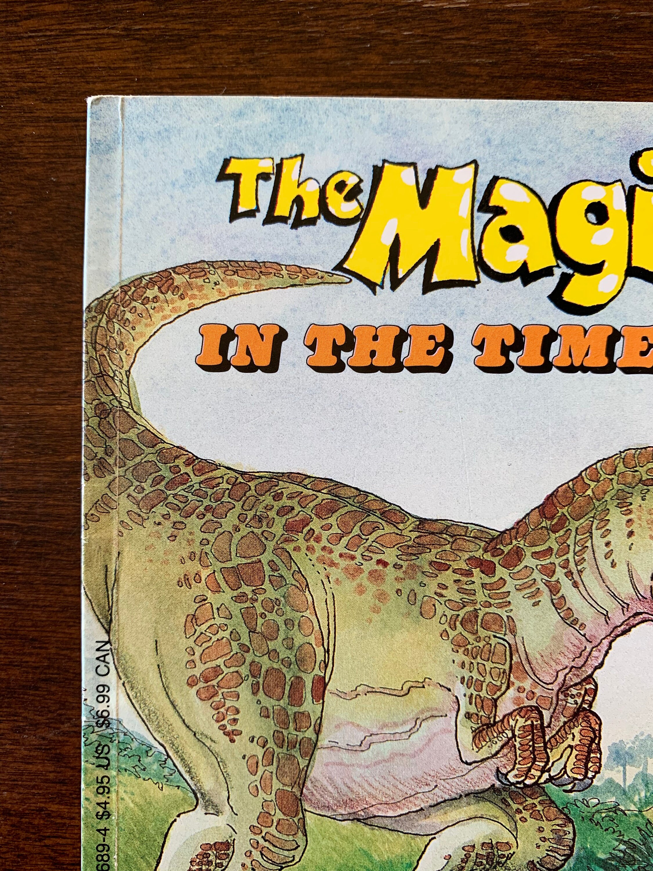 The MAGIC SCHOOL BUS in the Time of the Dinosaurs Scholastic 1994 - Etsy