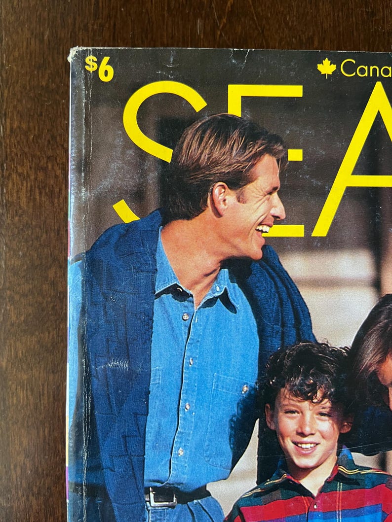 1992 SEARS Fall & Winter Catalogue Canada - Etsy