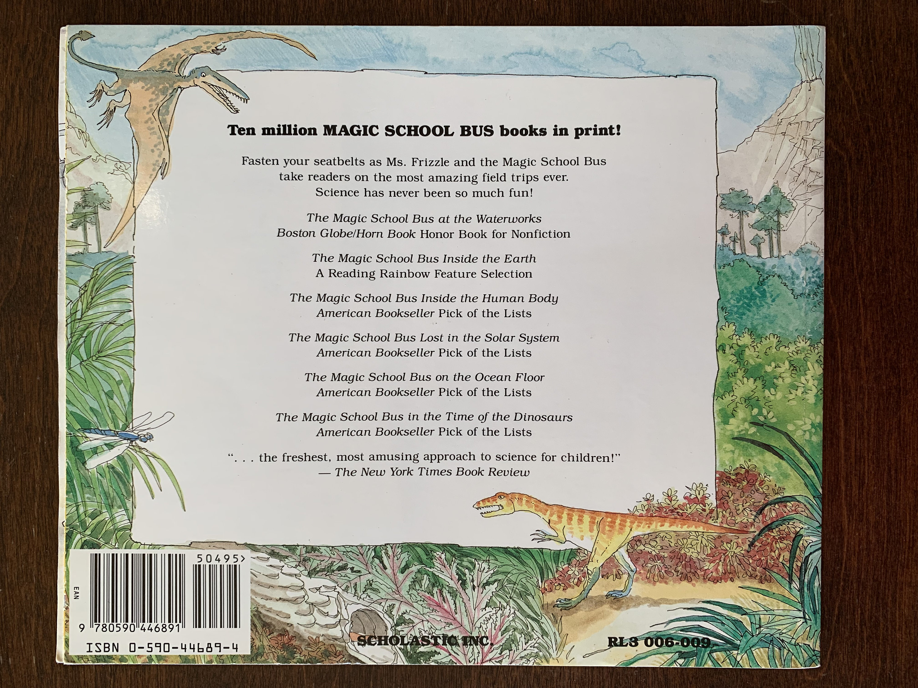 The MAGIC SCHOOL BUS in the Time of the Dinosaurs Scholastic 1994 - Etsy