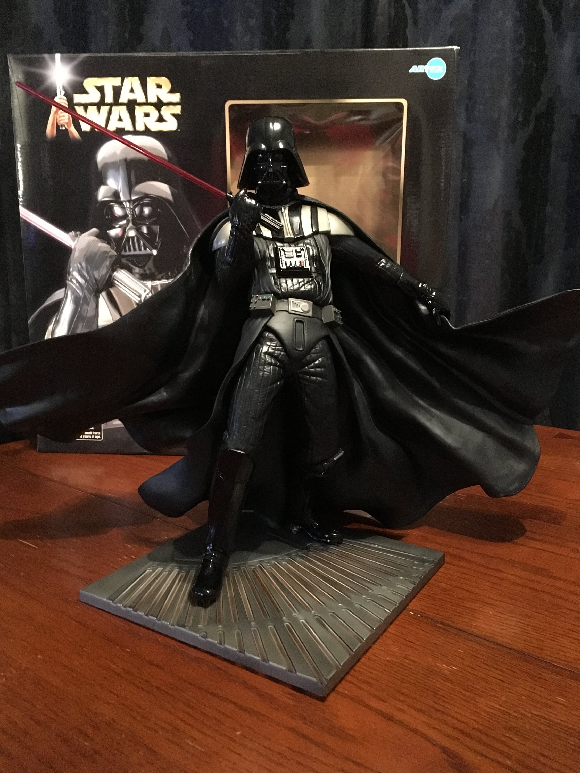 Star Wars Kotobukiya Artfx 1:7 Scale DARTH VADER Episode V Soft Vinyl ...