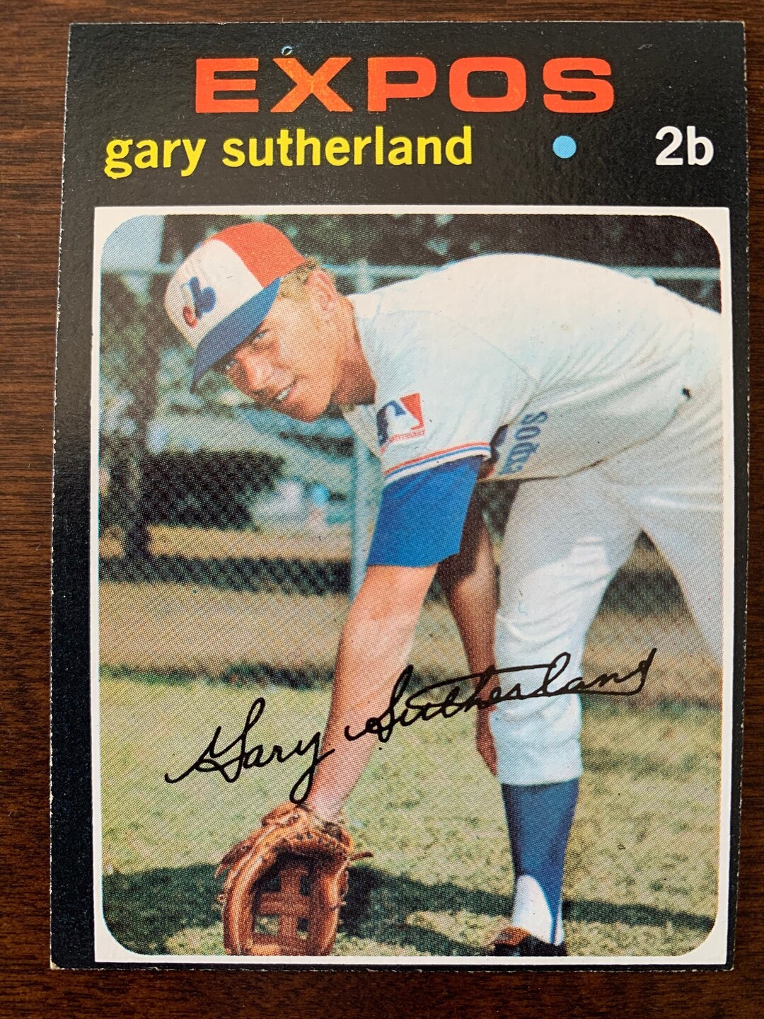 1971 Topps Baseball Card GARY SUTHERLAND #434 Montreal Expos EX+ - Etsy
