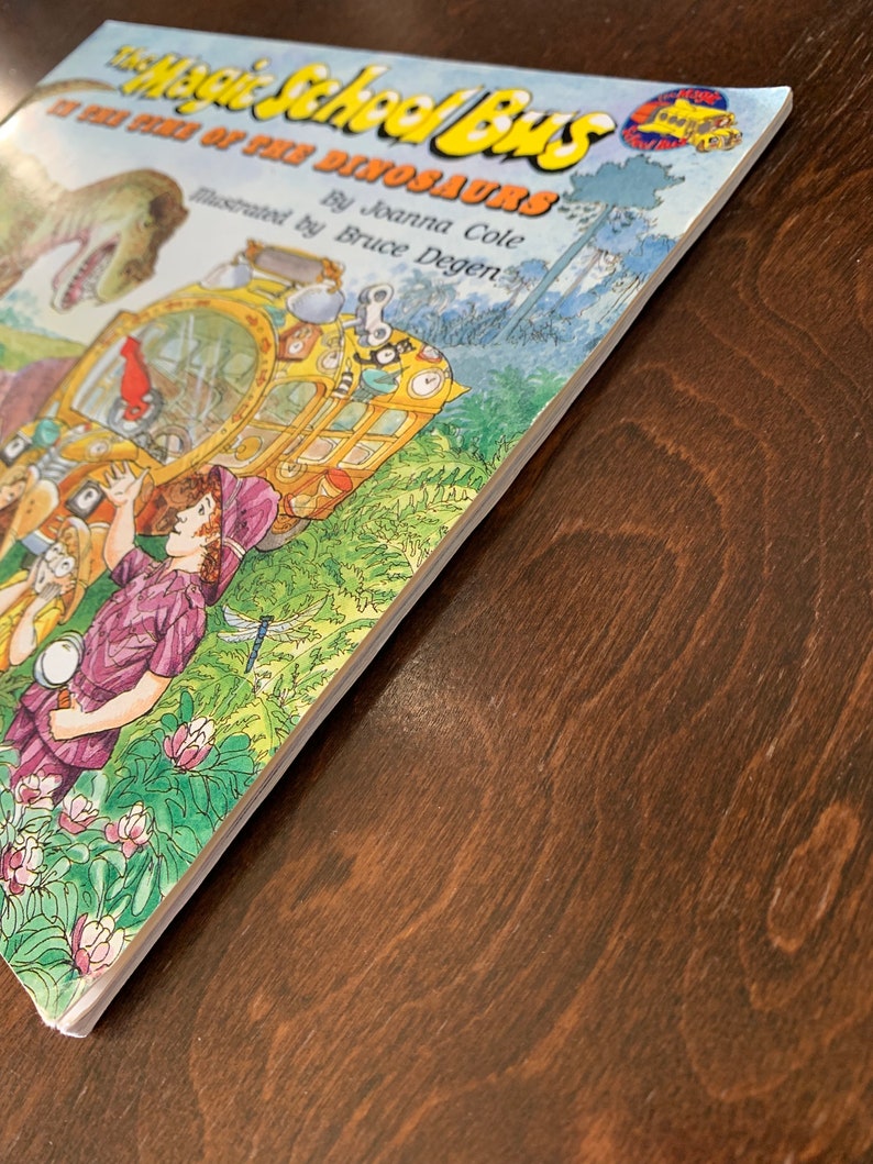 The MAGIC SCHOOL BUS in the Time of the Dinosaurs Scholastic 1994 - Etsy