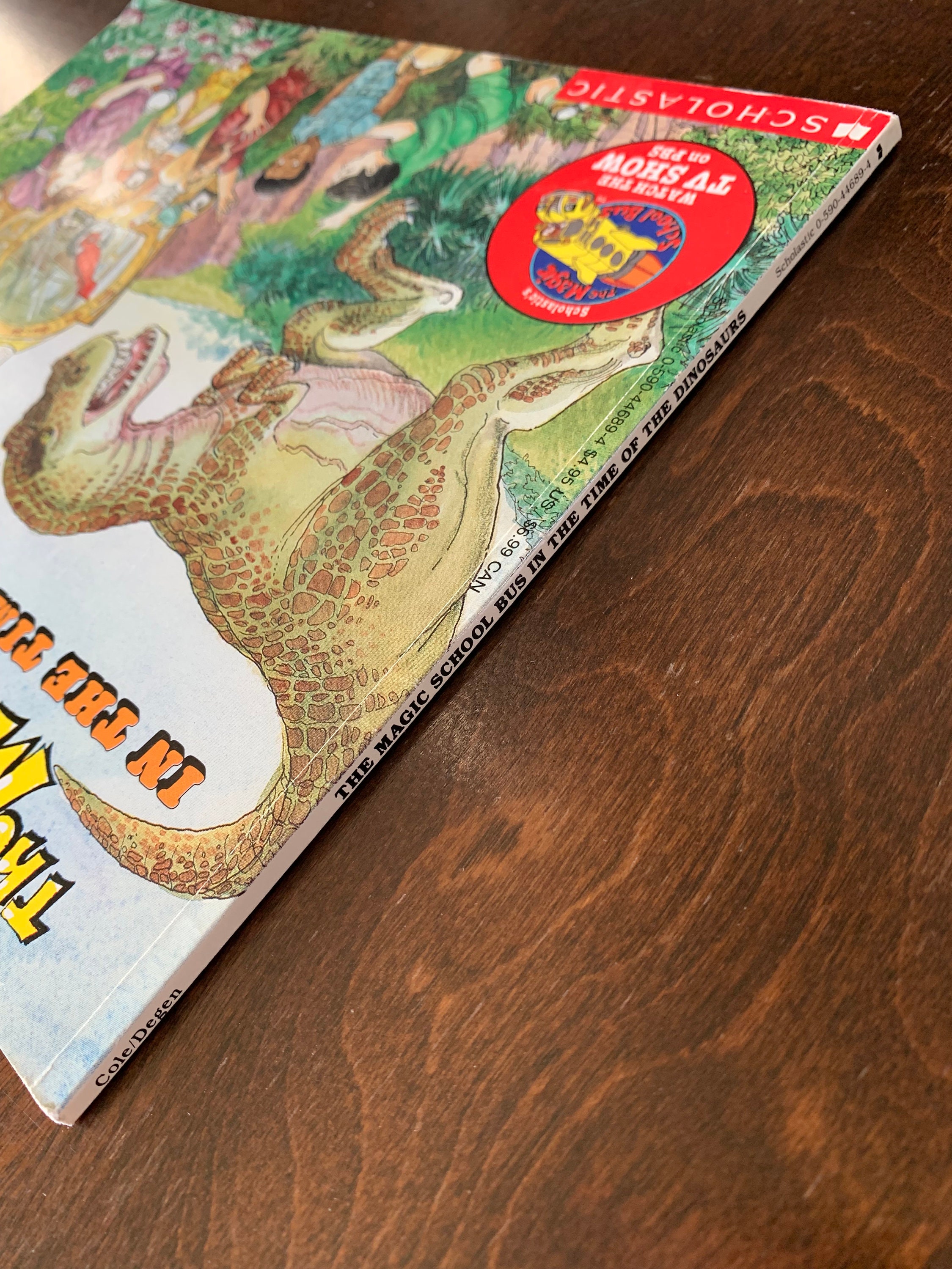 The MAGIC SCHOOL BUS in the Time of the Dinosaurs Scholastic 1994 - Etsy