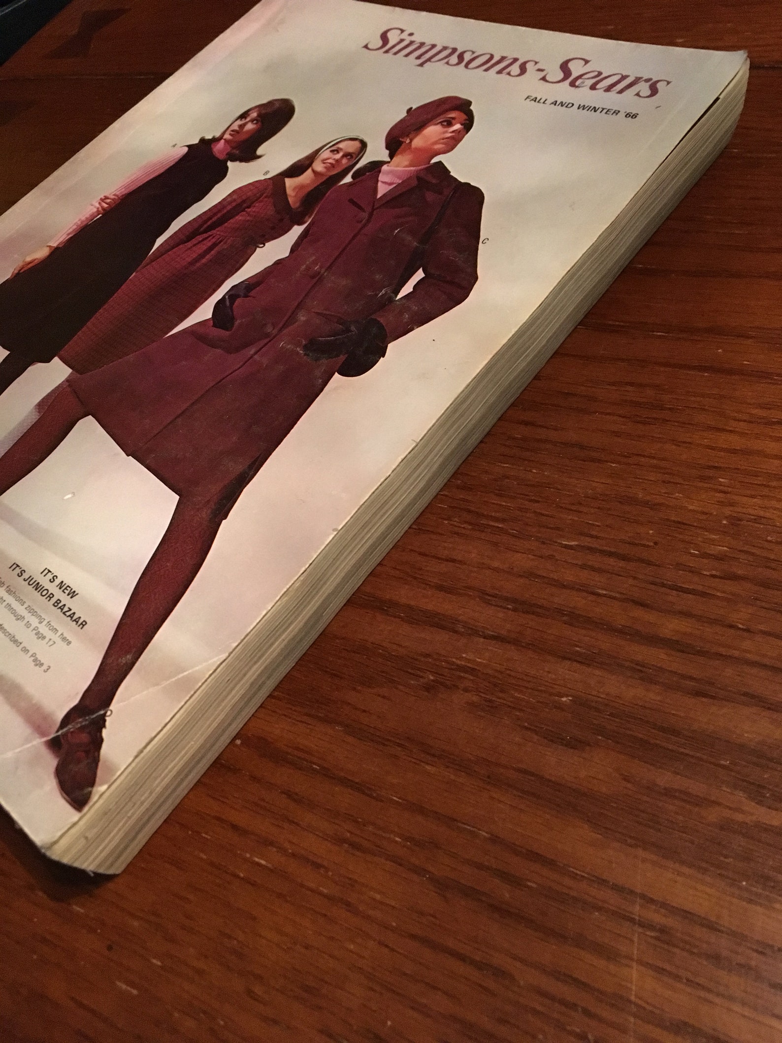 1966 Simpsons Sears Fall & Winter Catalogue Canada | Etsy