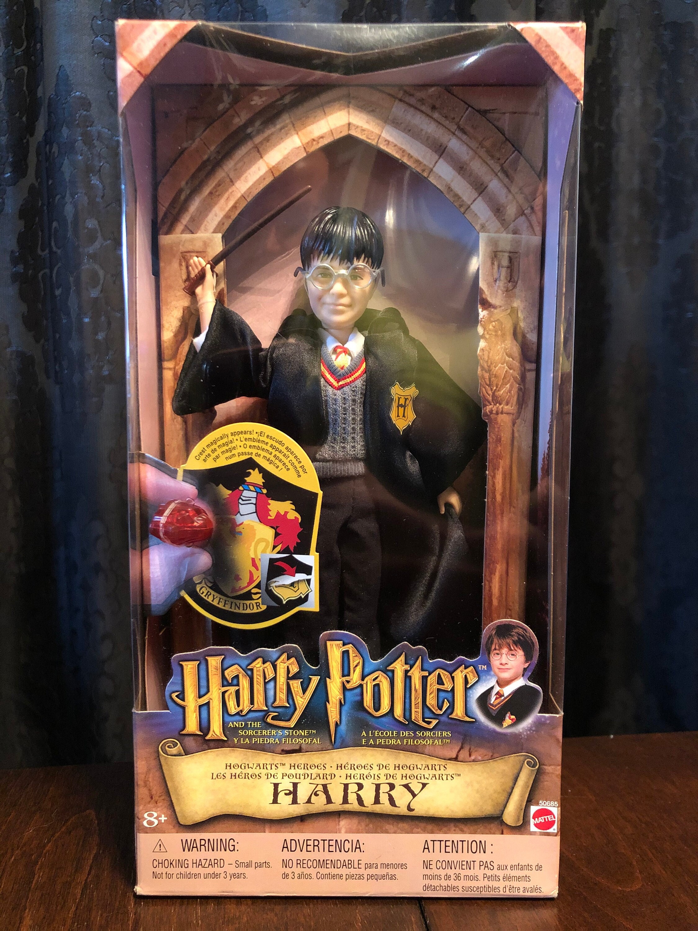 Harry Potter and the Sorcerer's Stone HARRY Hogwart's Heroes Mattel ...