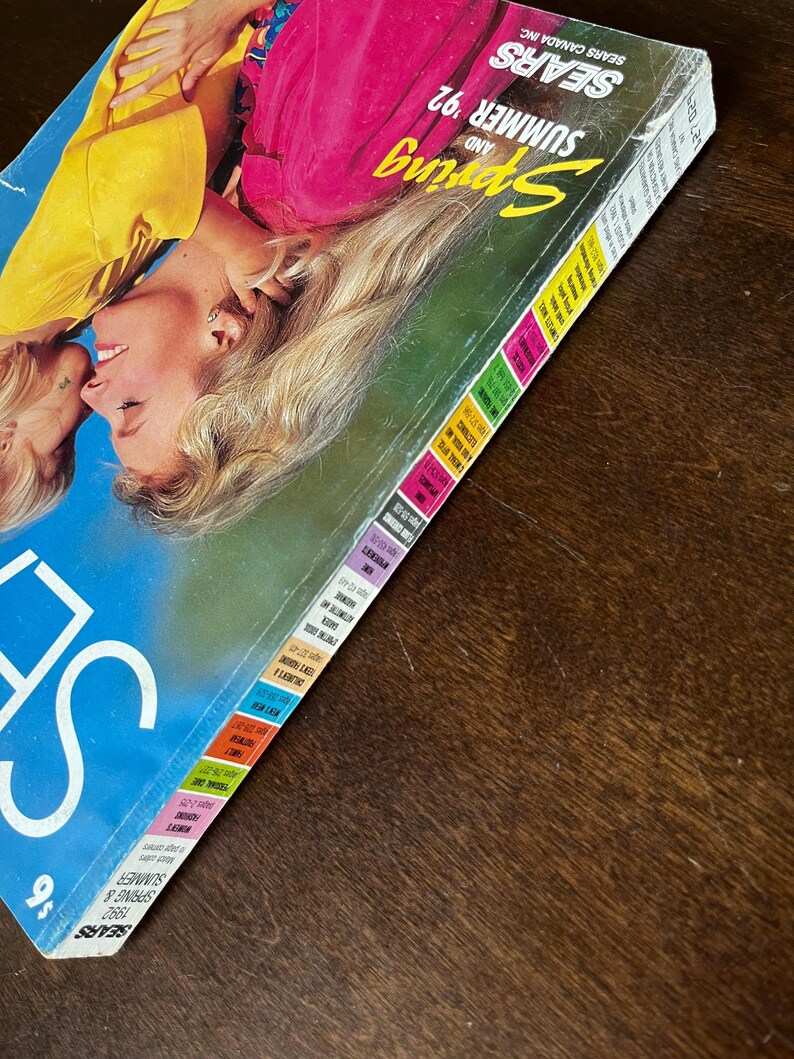 1992 SEARS Spring & Summer Catalogue Canada - Etsy