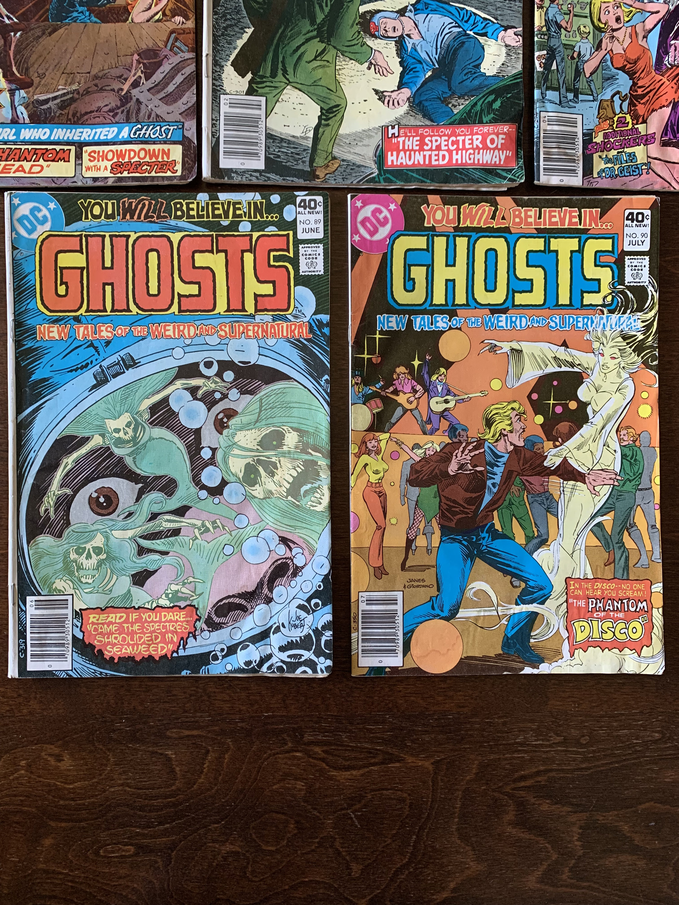 GHOSTS DC Comics LOT of 5 Issues 1976-80 - Etsy
