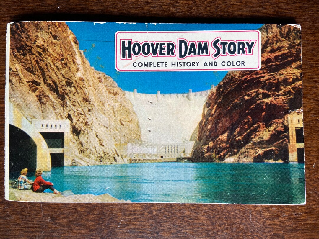 Vintage the HOOVER DAM Story 1953 Souvenir Mini Booklet Pictures 54 Pages USA - Etsy