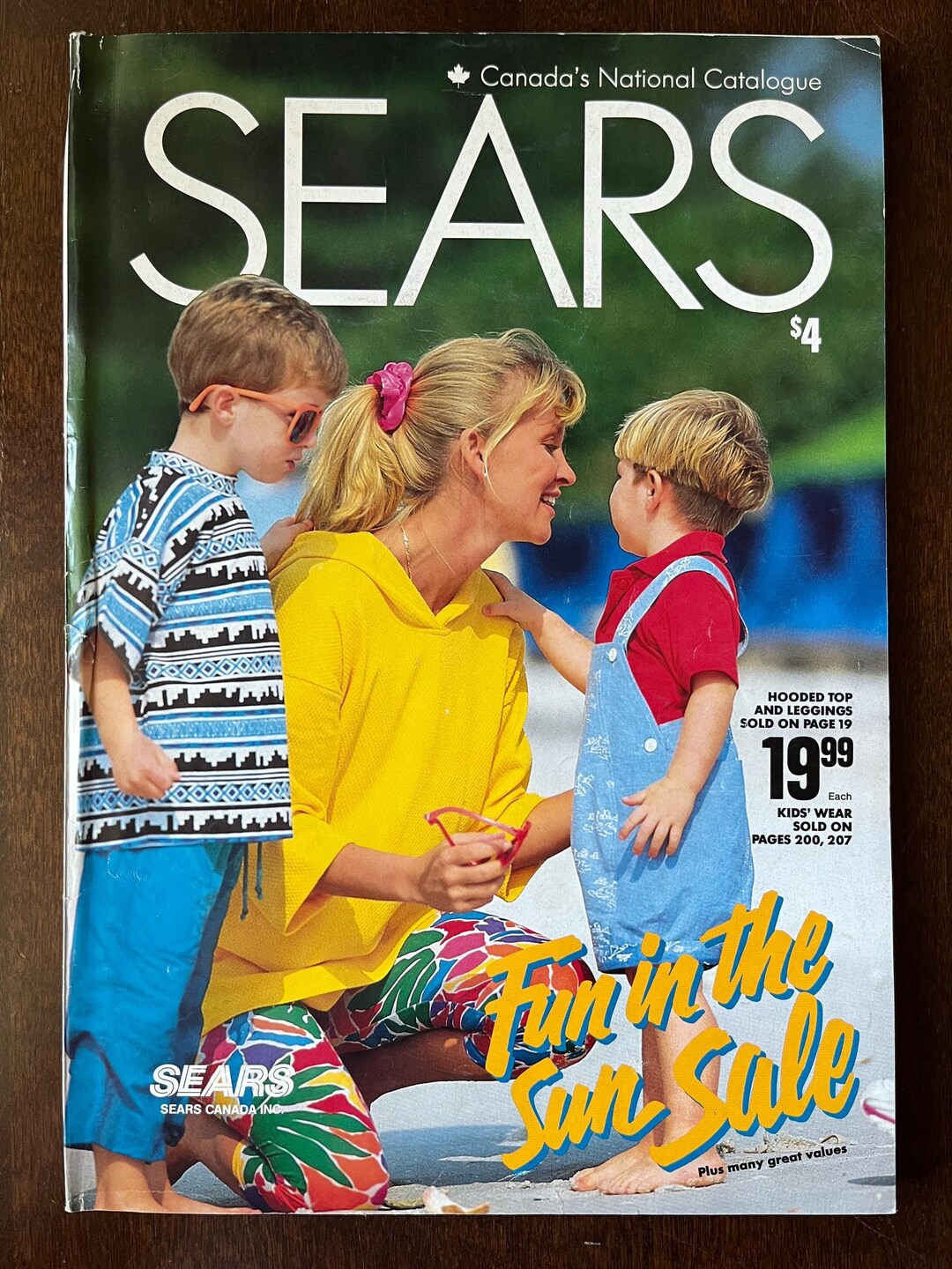 1992 SEARS FUN in the SUN Summer Catalogue Canada - Very Rare - Etsy