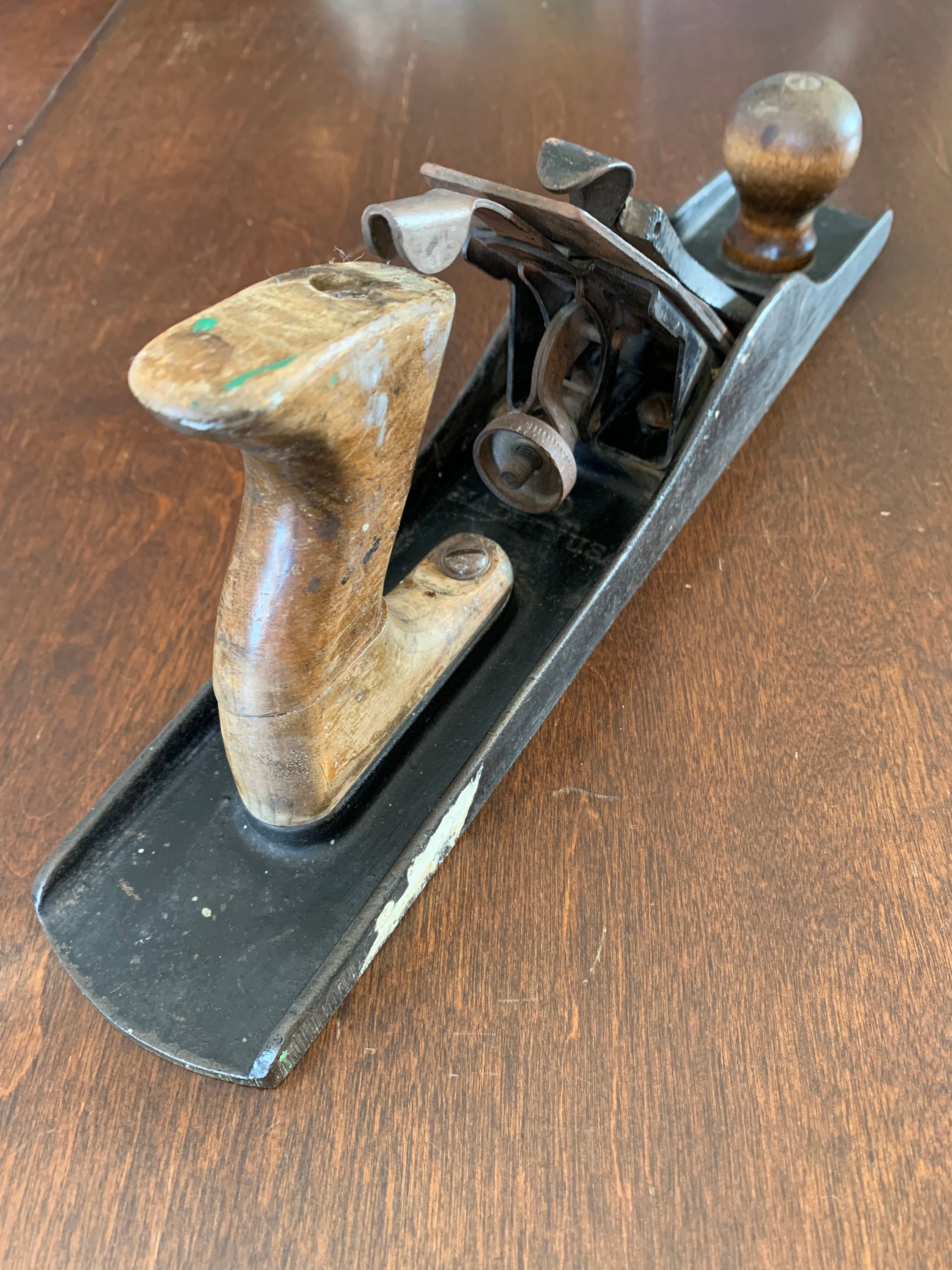 Vintage Wood Working Jack Plane 14 Inch Smooth Base USA - Etsy
