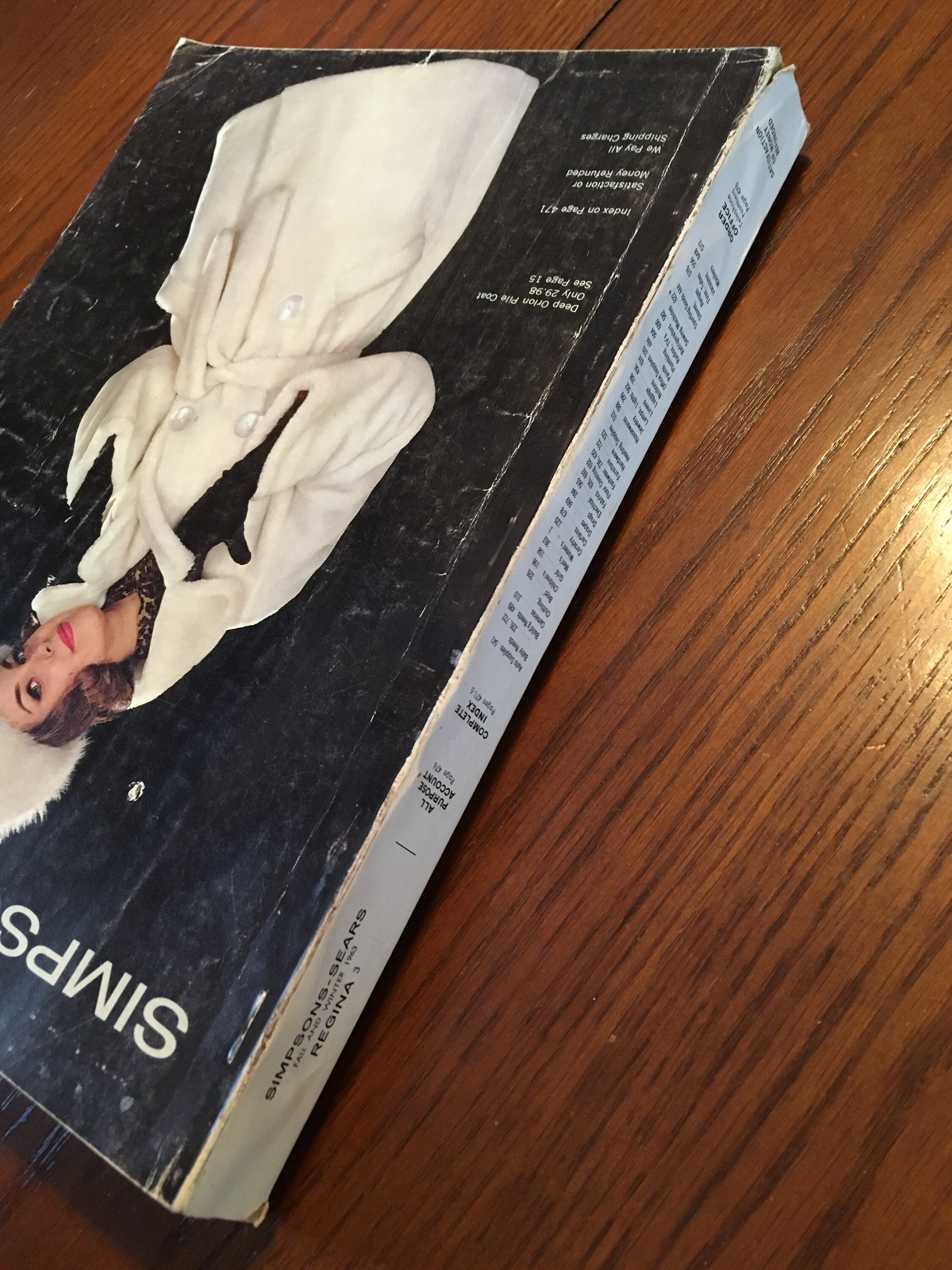 1963 Simpsons Sears Fall & Winter Catalogue Canada - Etsy