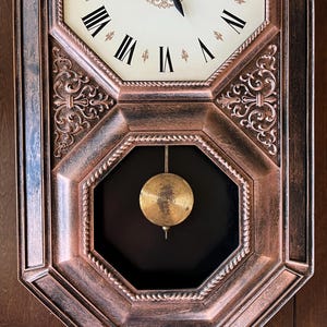 Vintage COPPERCRAFT Guild 1561 Quartz WALL CLOCK 1972 Decor See ...