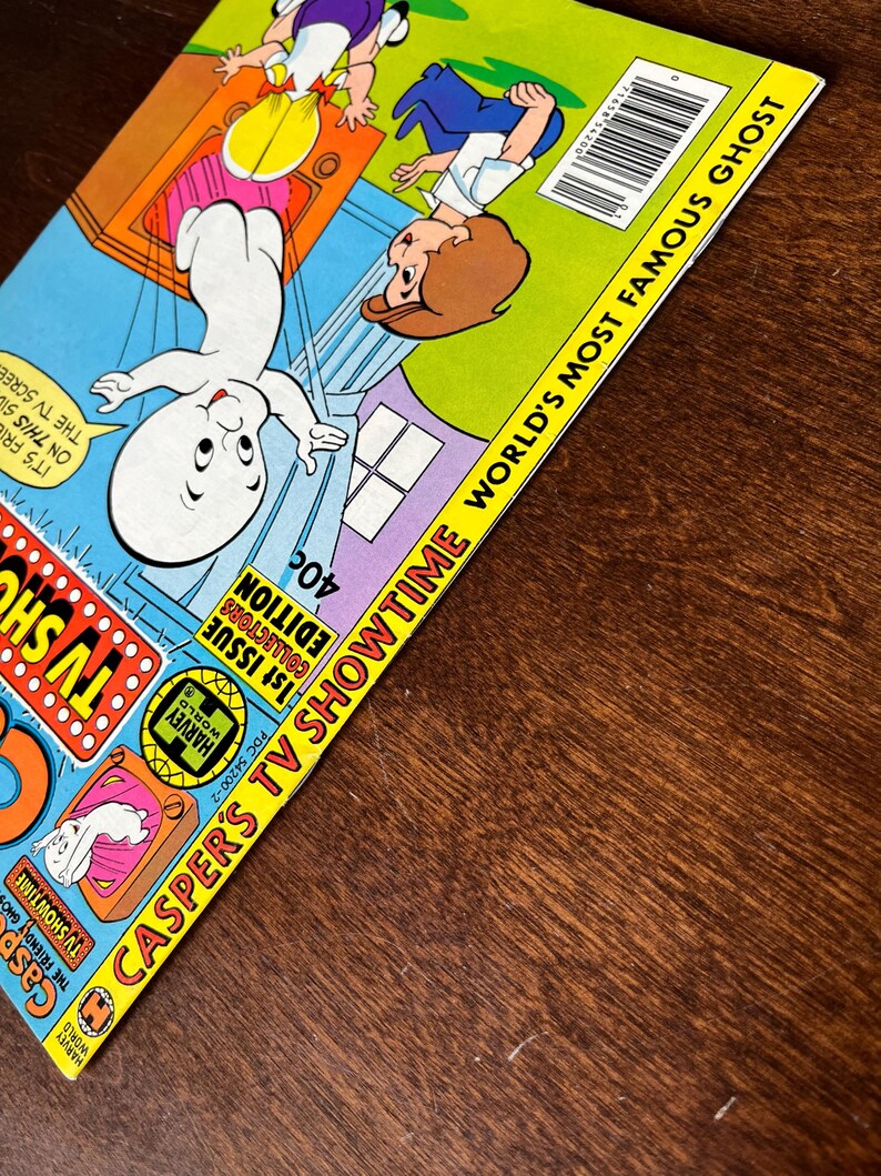 CASPER TV SHOWTIME #1 Harvey Comics 1st Issue 1980 Vf to Nrmt 9.0 ...
