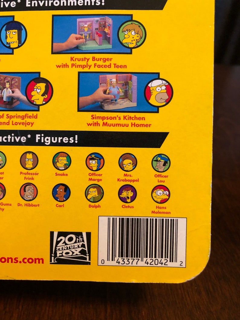 The Simpsons Playmates HERB POWELL Intelli-tronic Figure 2002 Danny ...