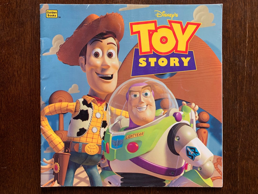 Disney's TOY STORY Golden Books Trade Paperback 1995 - Etsy