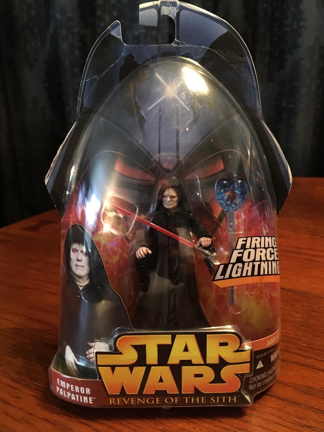 Star Wars Revenge of the Sith Hasbro EMPEROR PALPATINE Firing Force ...