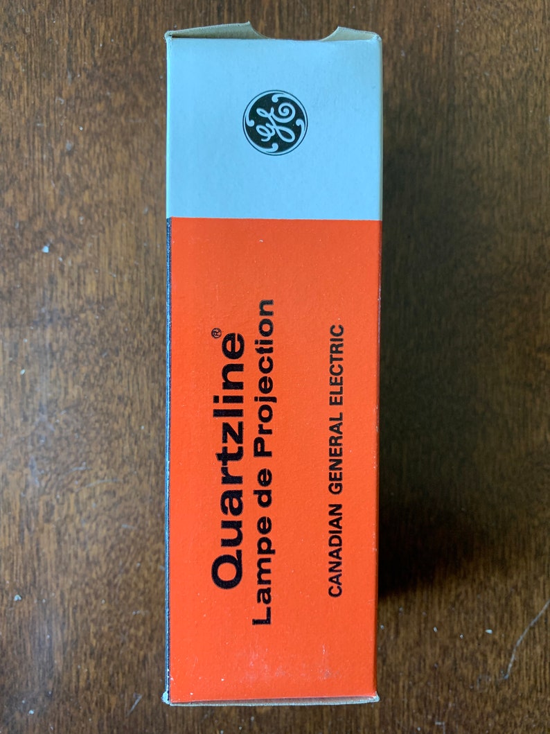 Vintage GE General Electric FBY 1000 Watts 120v Quartzline Projection ...