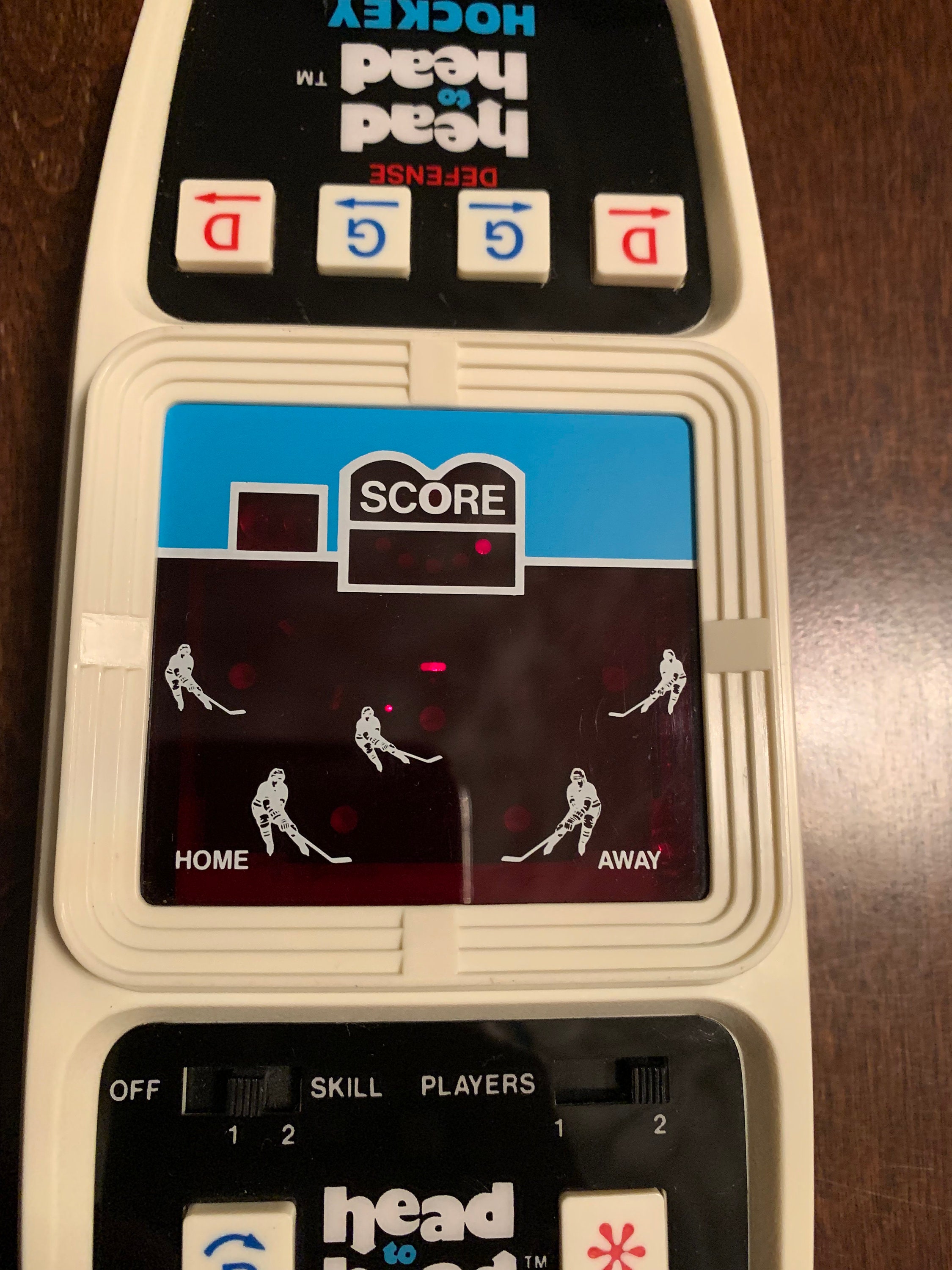 Coleco HEAD to HEAD HOCKEY Vintage Handheld Electronic Game 1979 - Etsy