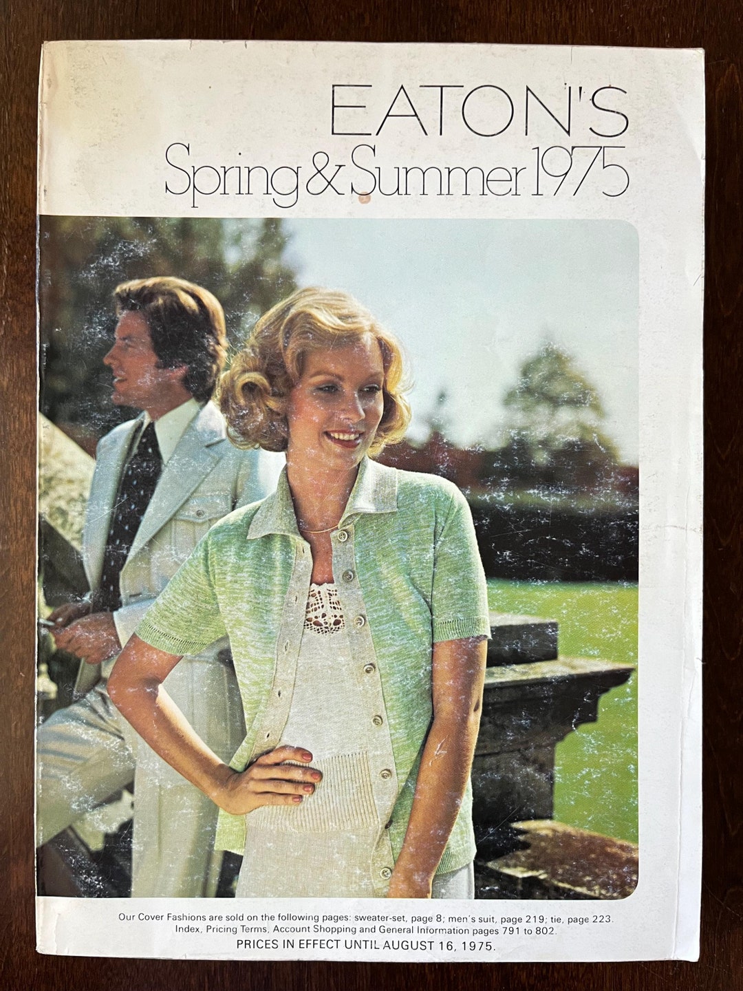 1975 EATON'S Spring & Summer Catalogue Canada - Etsy