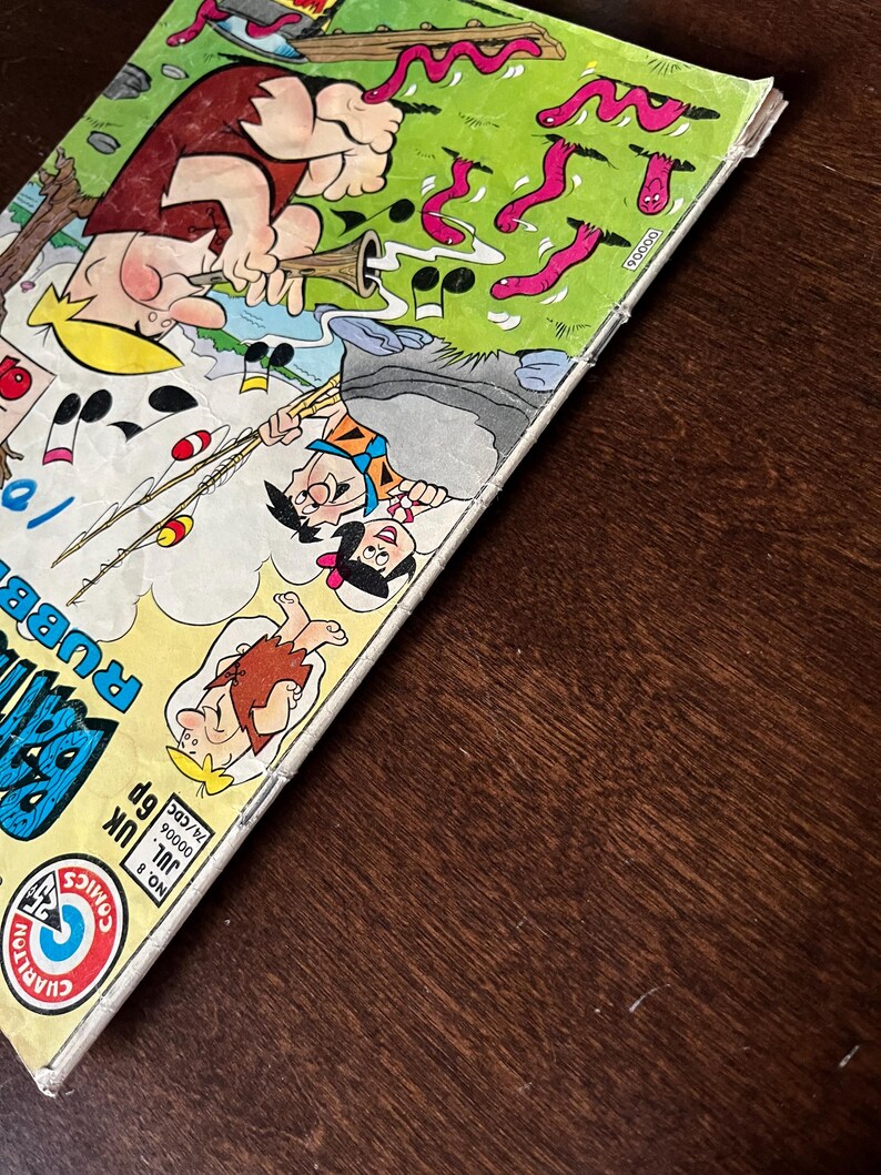 BARNEY & BETTY RUBBLE the Flintstones #8 Charlton Comics 1974 3.0 Low ...