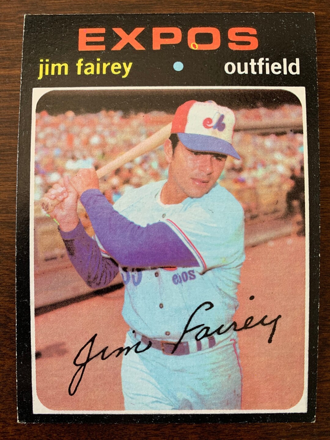 1971 Topps Baseball Card JIM FAIREY #474 Montreal Expos EX+ - Etsy