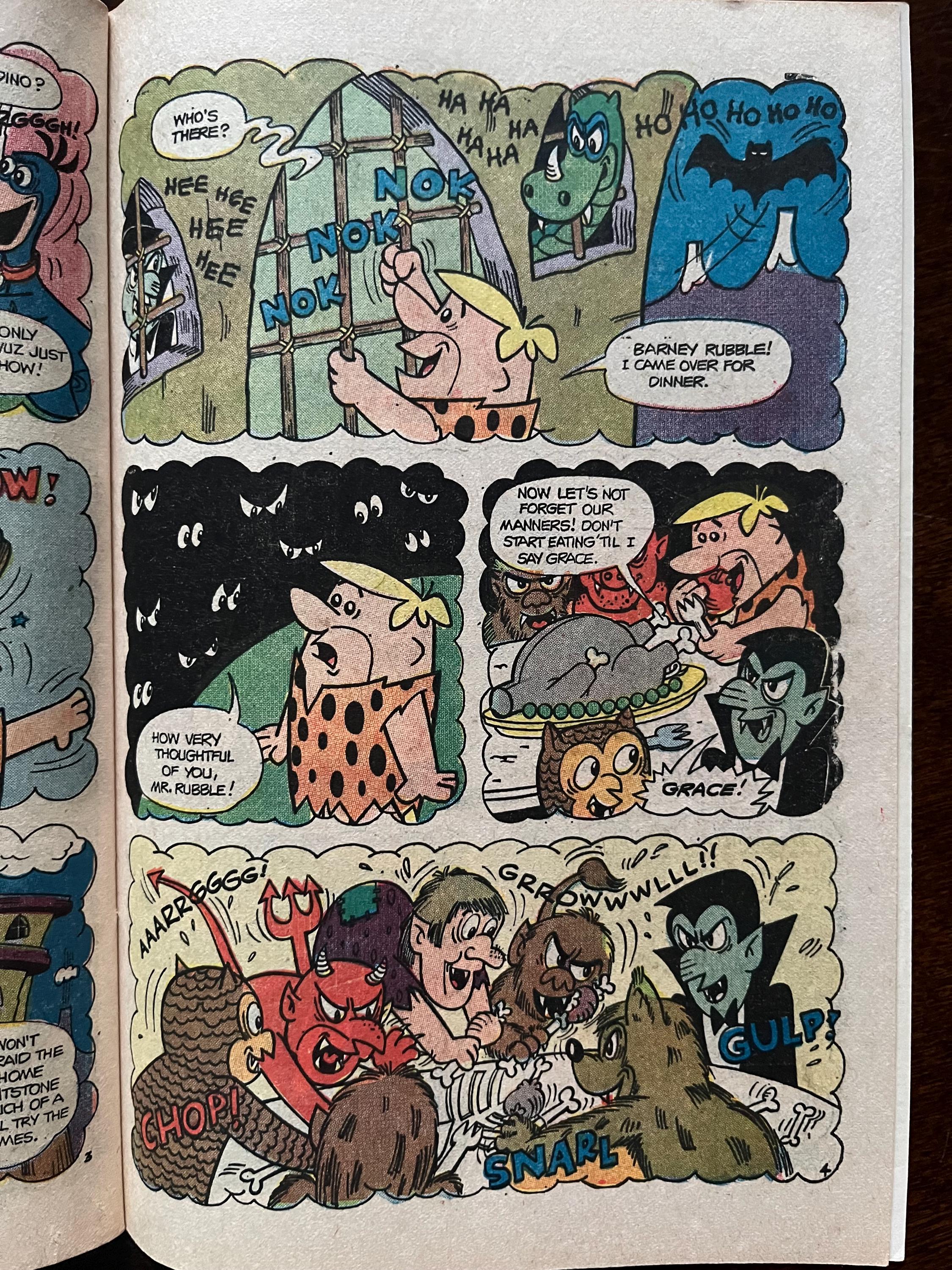 BARNEY & BETTY RUBBLE the Flintstones #23 Charlton Comics 1976 Fn+ 6.5 ...