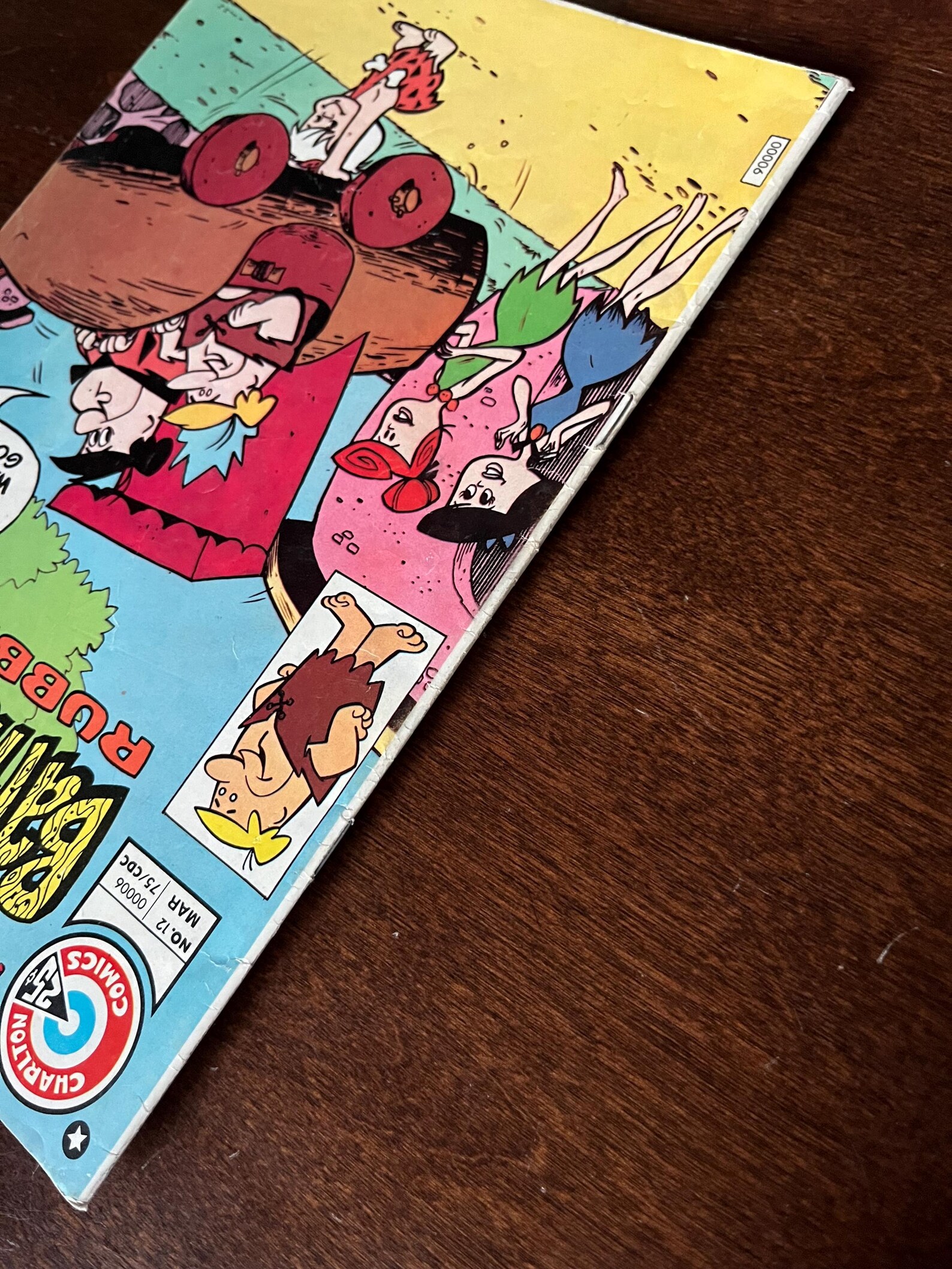 BARNEY & BETTY RUBBLE the Flintstones #12 Charlton Comics 1975 Vg to Fn ...