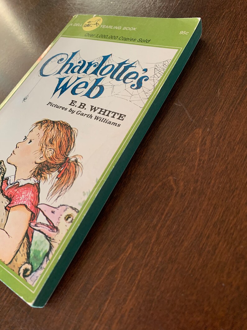 CHARLOTTE'S WEB by E.B. White 1973 Edition - Etsy