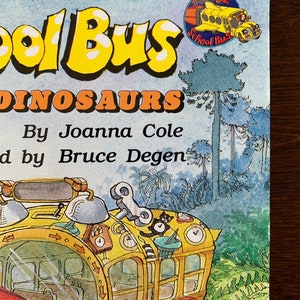 The MAGIC SCHOOL BUS in the Time of the Dinosaurs Scholastic 1994 - Etsy