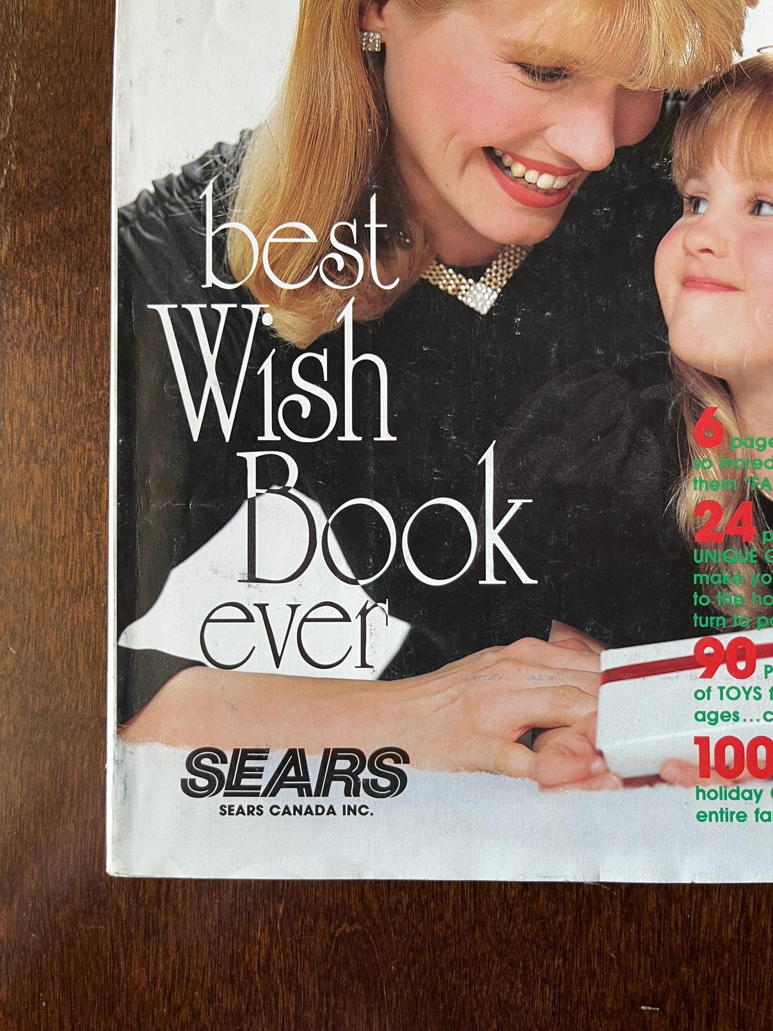 1989 SEARS Christmas WISH BOOK Gift Catalogue Canada - Etsy