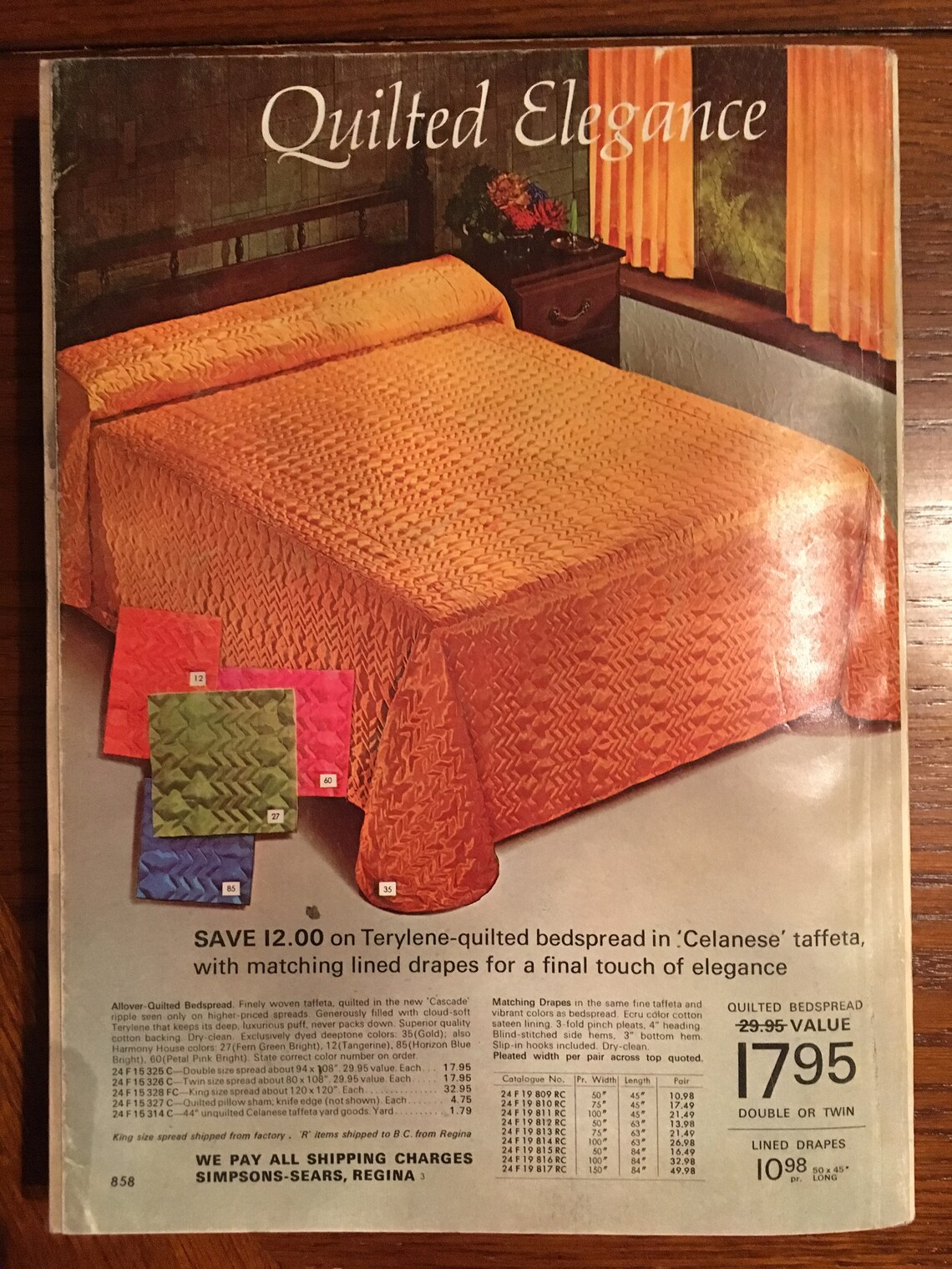 1966 Simpsons Sears Fall & Winter Catalogue Canada | Etsy