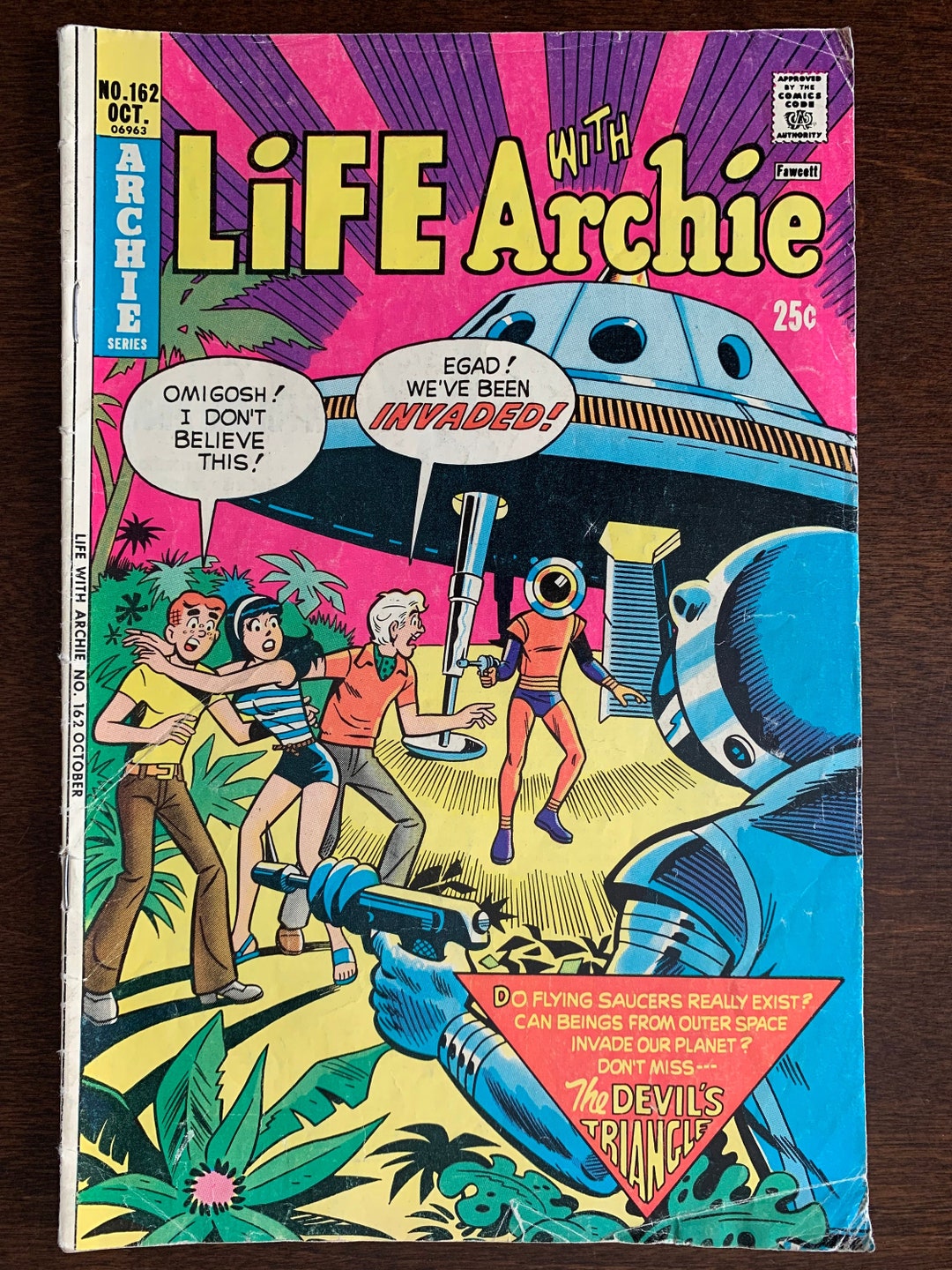 LIFE With ARCHIE #162 Archie Series Comics 1975 VG 4.0 - Etsy
