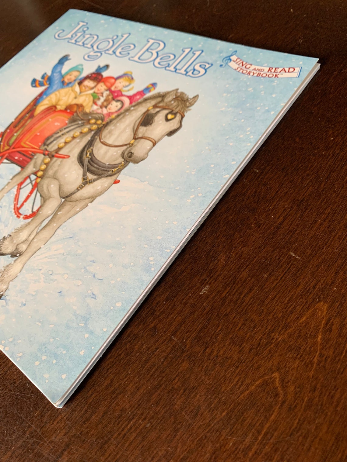 JINGLE BELLS Scholastic Sing and Read Storybook 2001 - Etsy