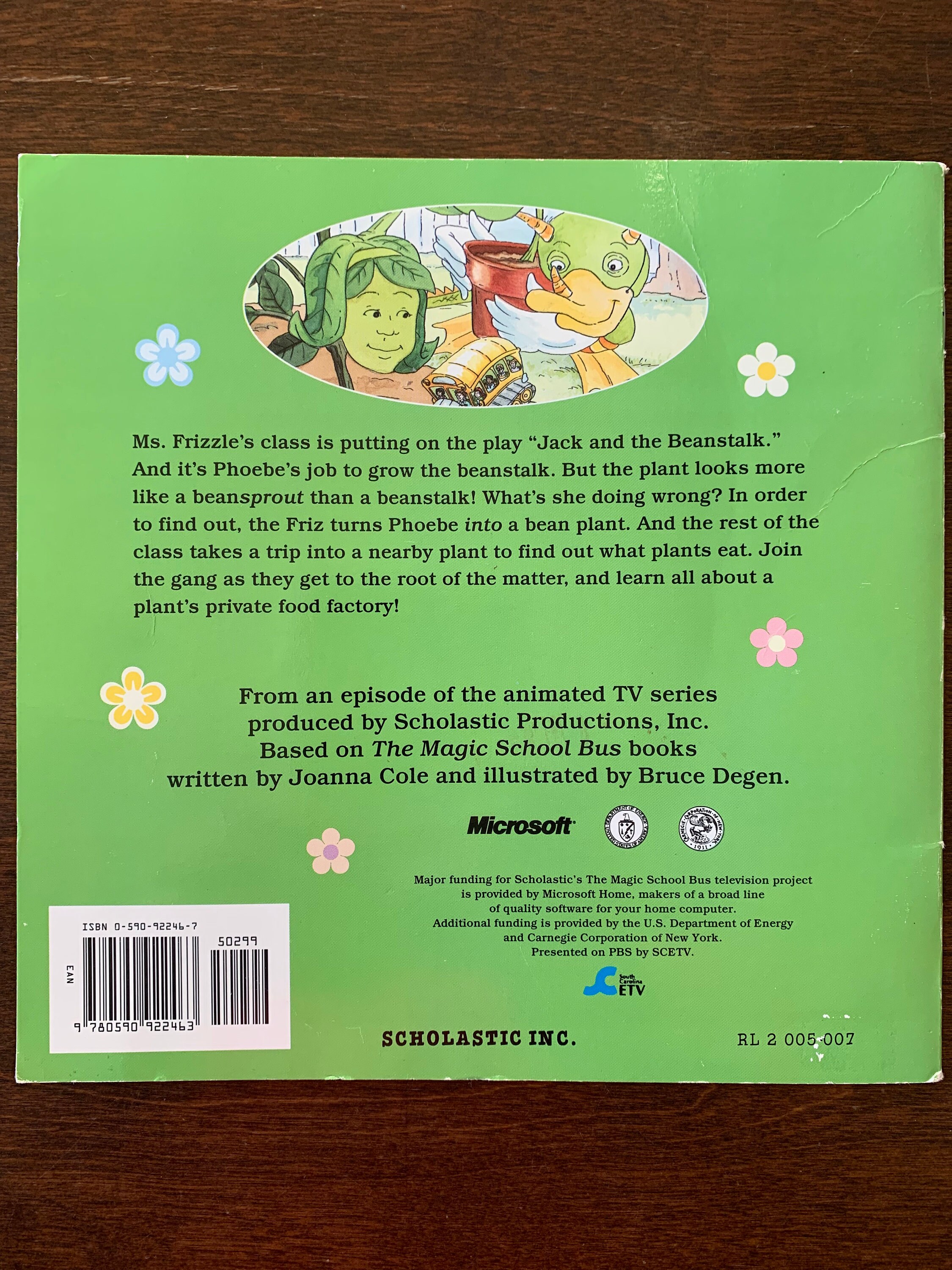 The MAGIC SCHOOL BUS Gets Planted A Book About Photosynthesis ...