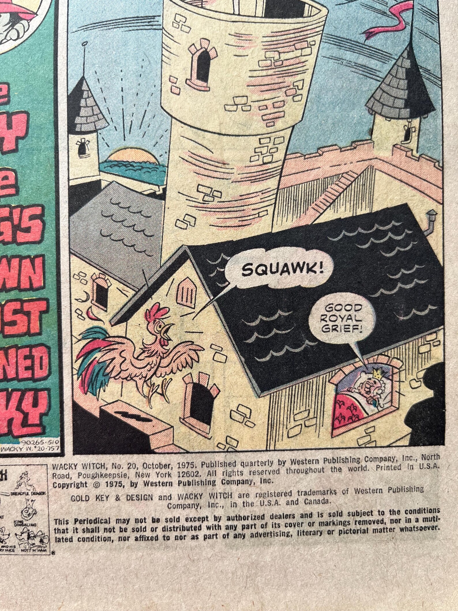 WACKY WITCH #20 Gold Key Comics 1975 VG 4.0 - Etsy