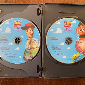 Disney Pixar TOY STORY 10th Anniversary Edition DVD 2005 Widescreen 2 ...