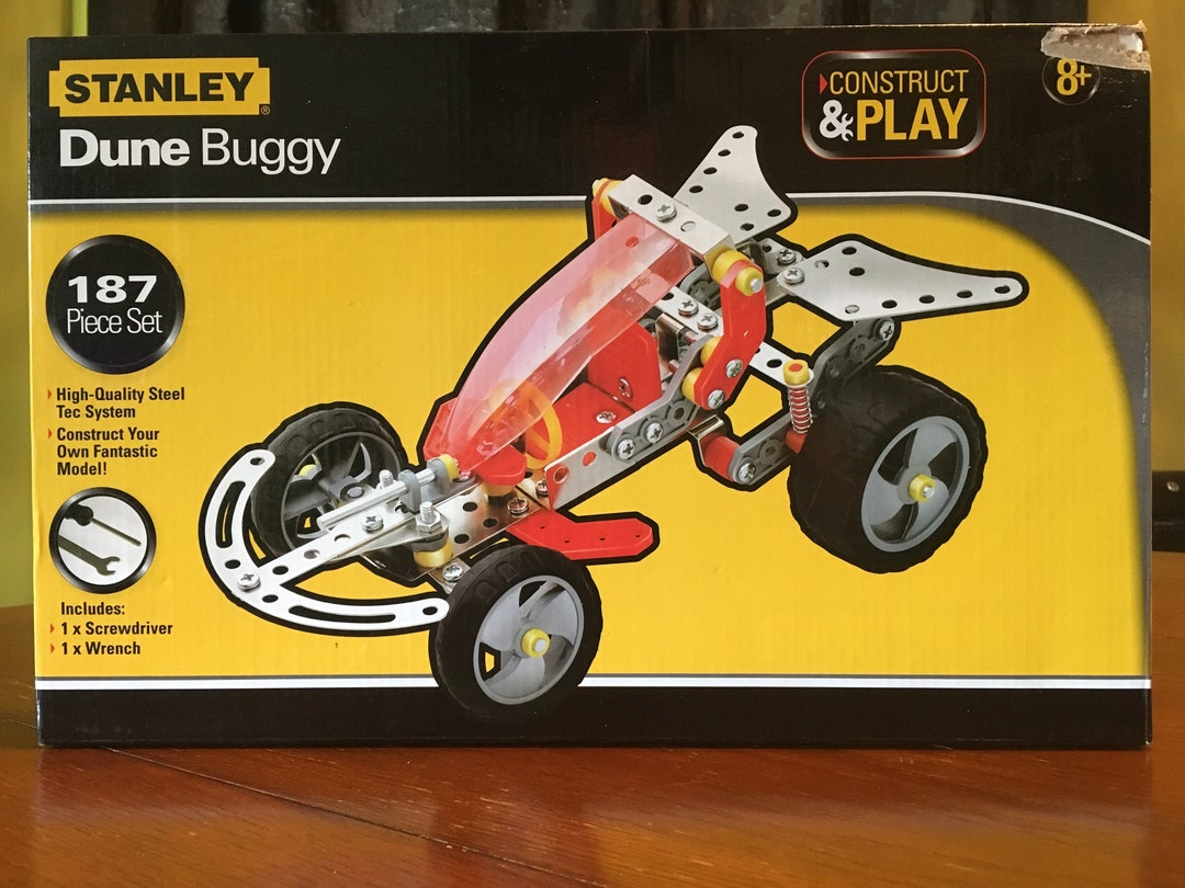 Stanley Construct & Play: Dune Buggy - 187 Piece Set High Quality Steel Tec System - Etsy