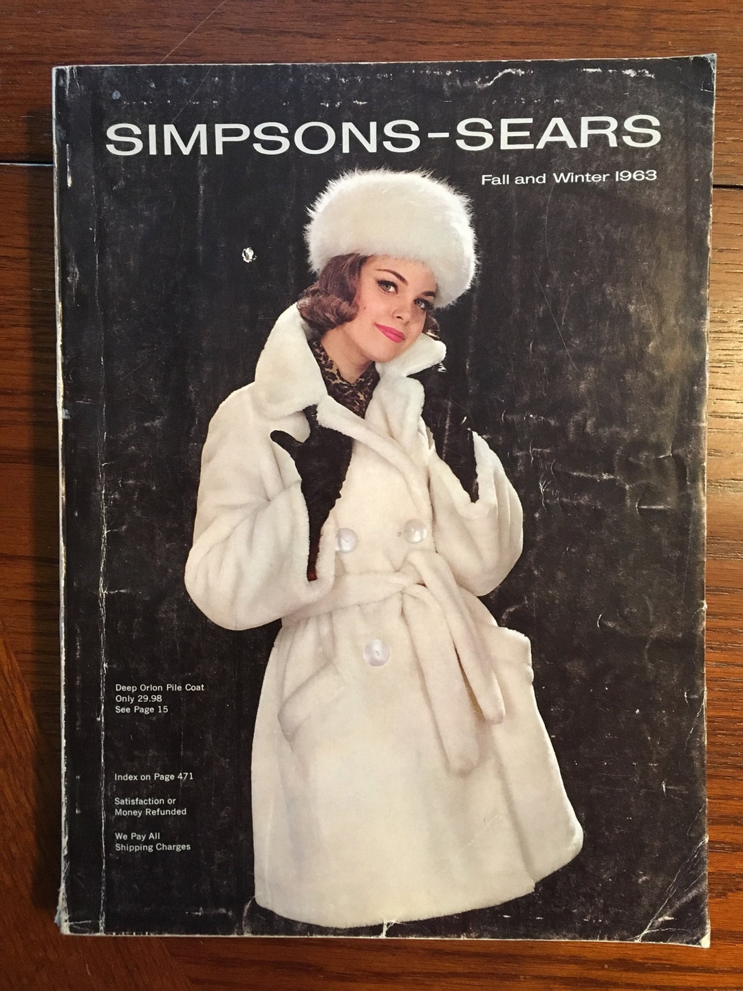 1963 Simpsons Sears Fall & Winter Catalogue Canada - Etsy