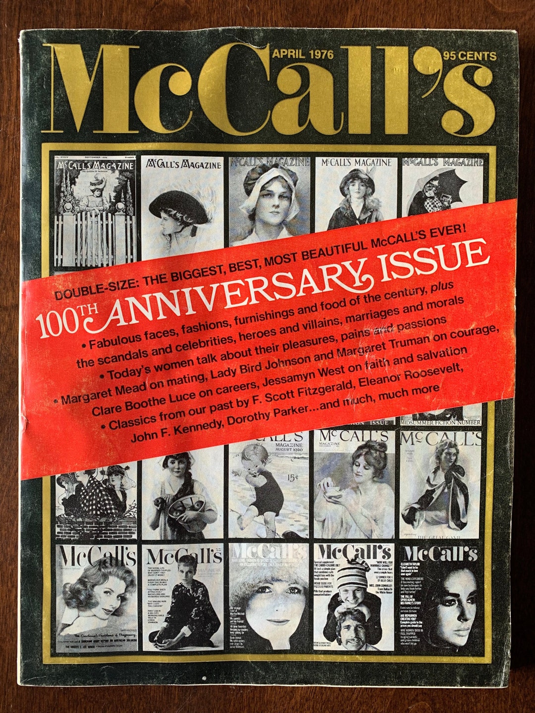 1976 Mccall's Magazine April Issue 100th Anniversary - Etsy
