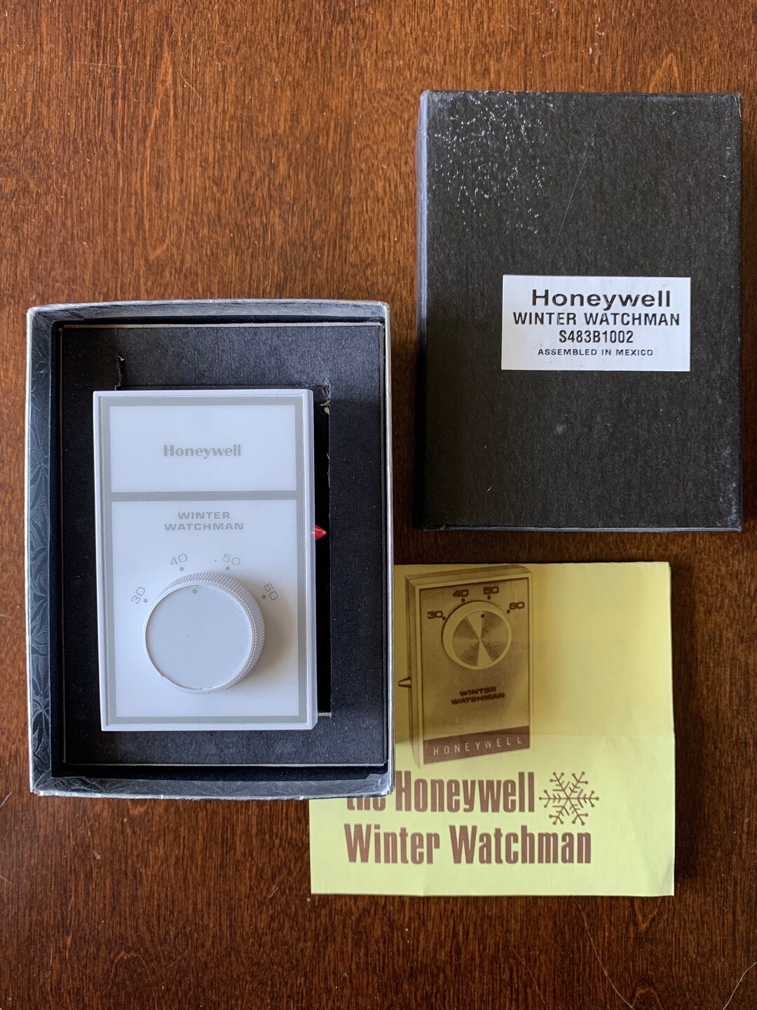 Vintage Honeywell WINTER WATCHMAN S483B1002 Low Temp Alert - Etsy